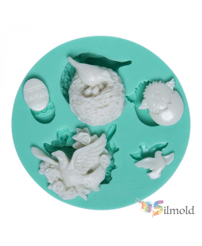 Birds-themed Silicone Mold