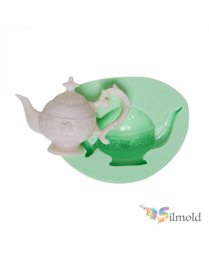 Embroidered Teapot (small) Silicone Mold